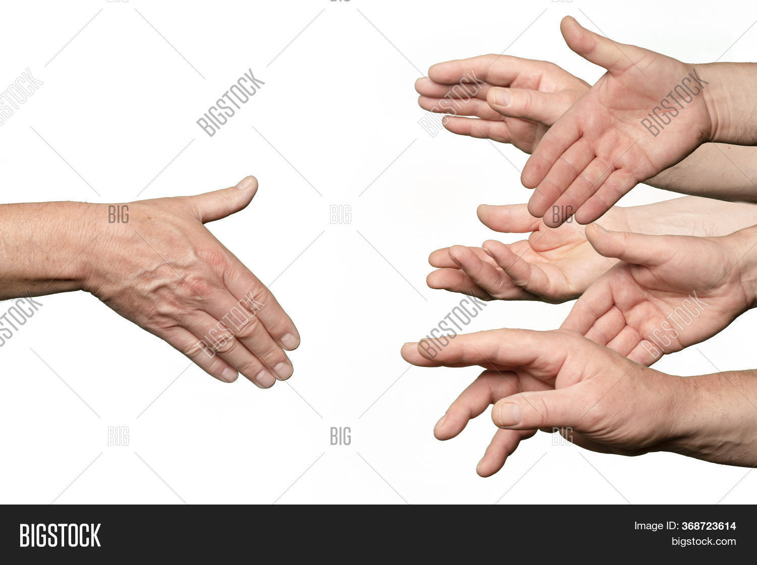 Hand Contended Image & Photo (Free Trial) | Bigstock