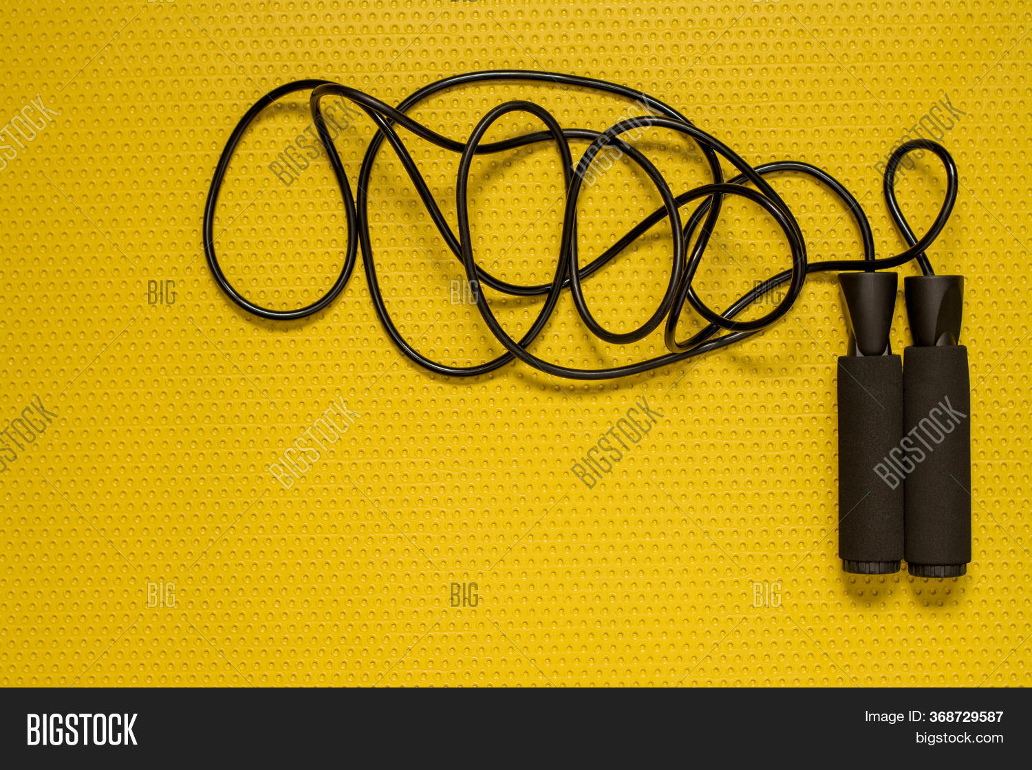 Top View Jump Rope On Image & Photo (Free Trial) | Bigstock