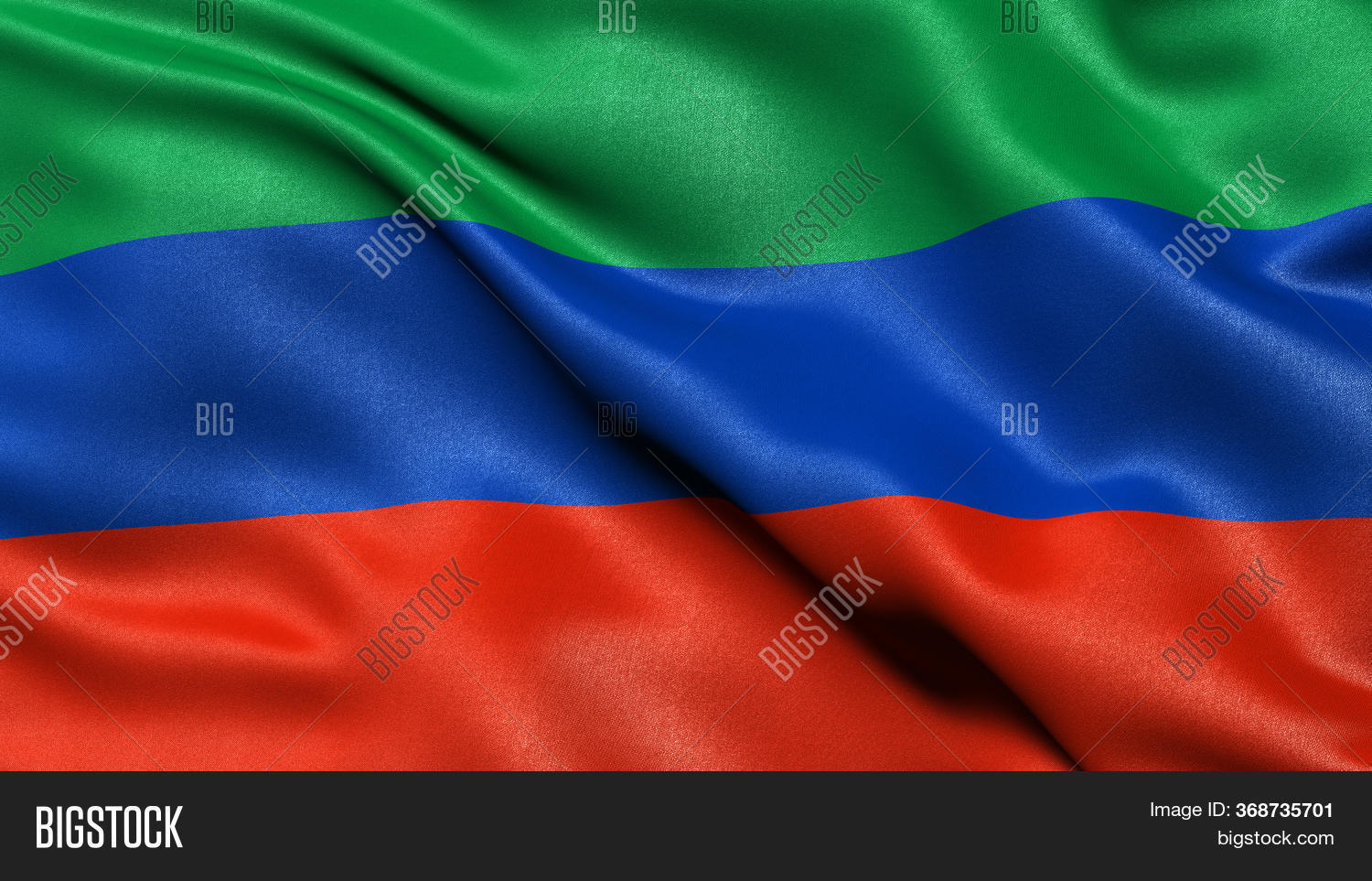 Flag Republic Dagestan Image & Photo (Free Trial) | Bigstock