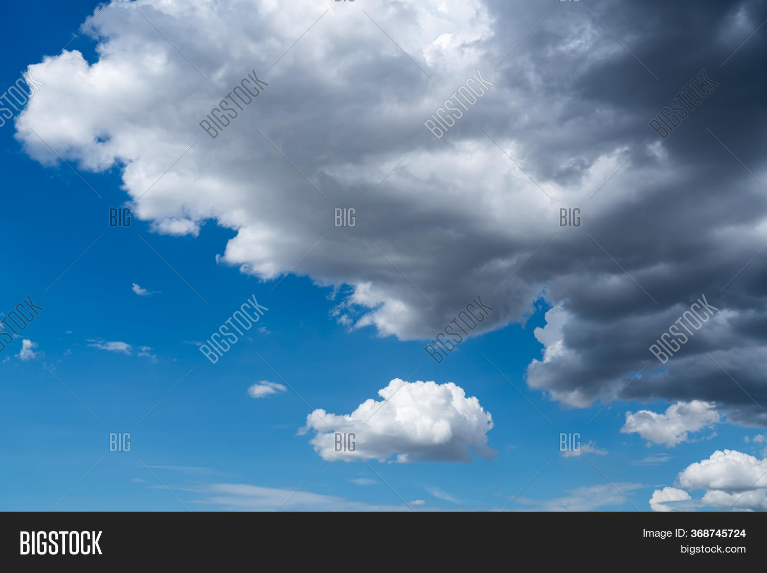 Cloudscape Blue Sky. Image & Photo (Free Trial) | Bigstock