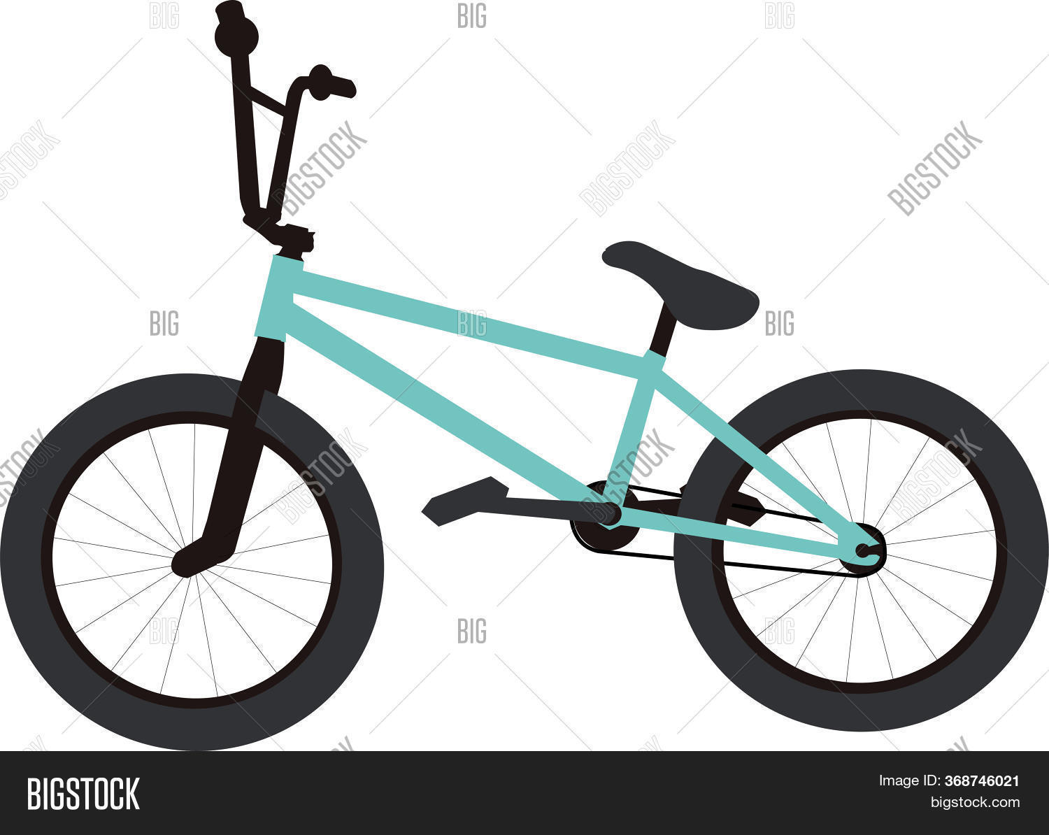 Bmx Bike On White Image & Photo (Free Trial) | Bigstock