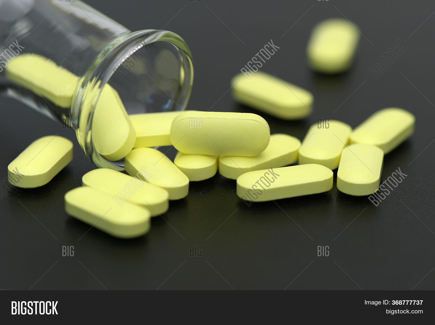 Yellow Plain Caplet On Image & Photo (Free Trial) | Bigstock