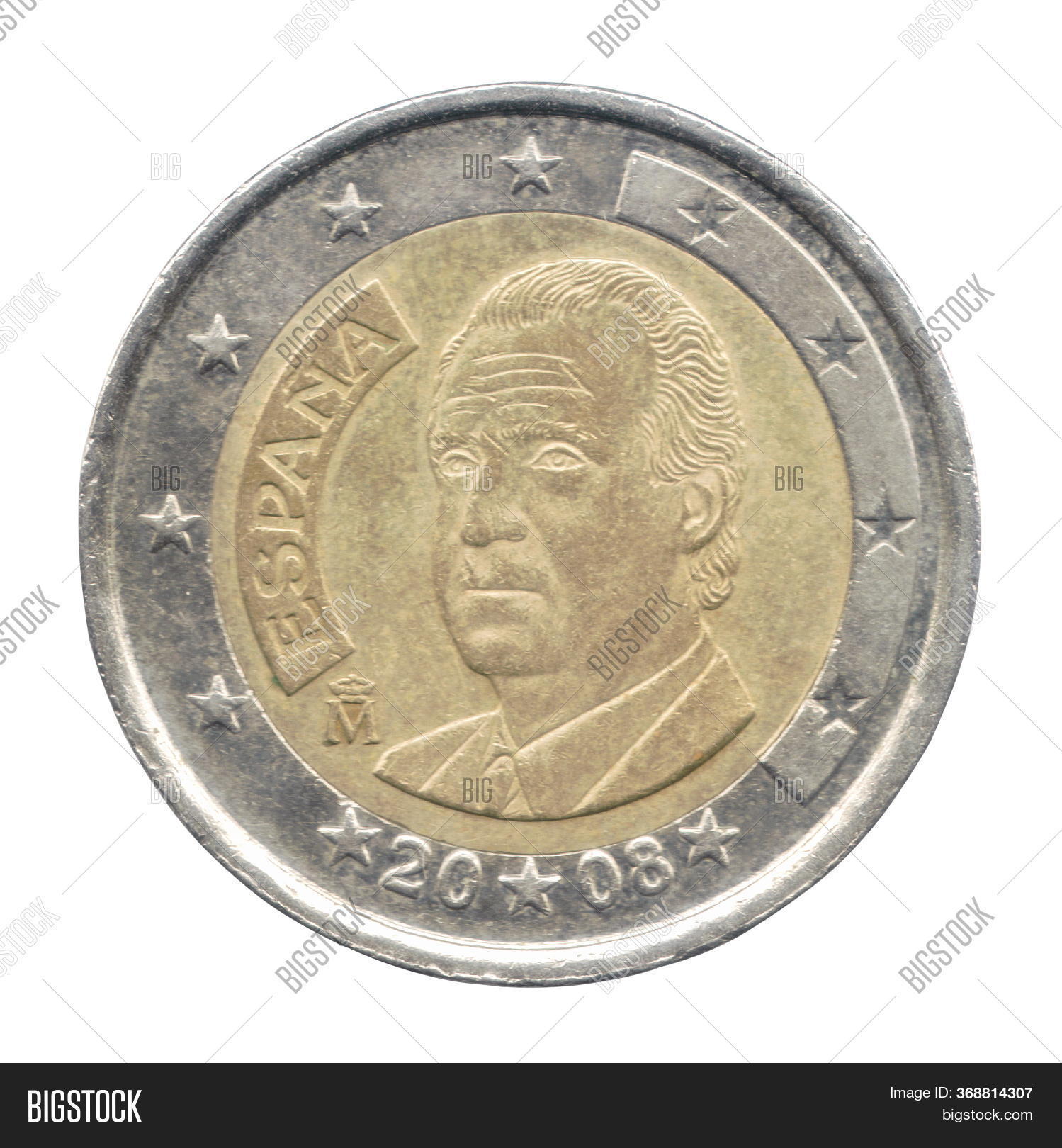 Two Euro Coin Spain Image & Photo (Free Trial) | Bigstock
