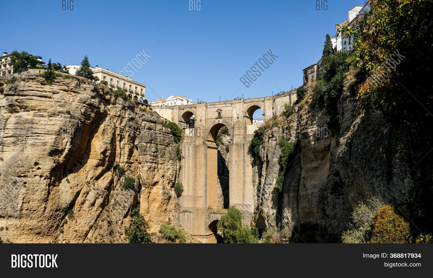 Puente Nuevo Famous Image & Photo (Free Trial) | Bigstock
