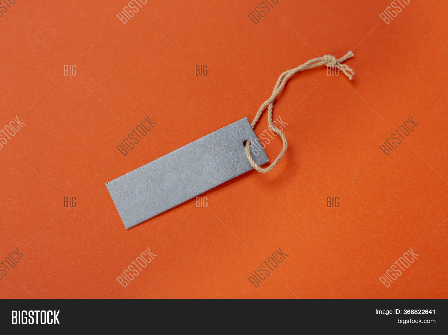 Blank Tag Tied String Image & Photo (Free Trial) | Bigstock