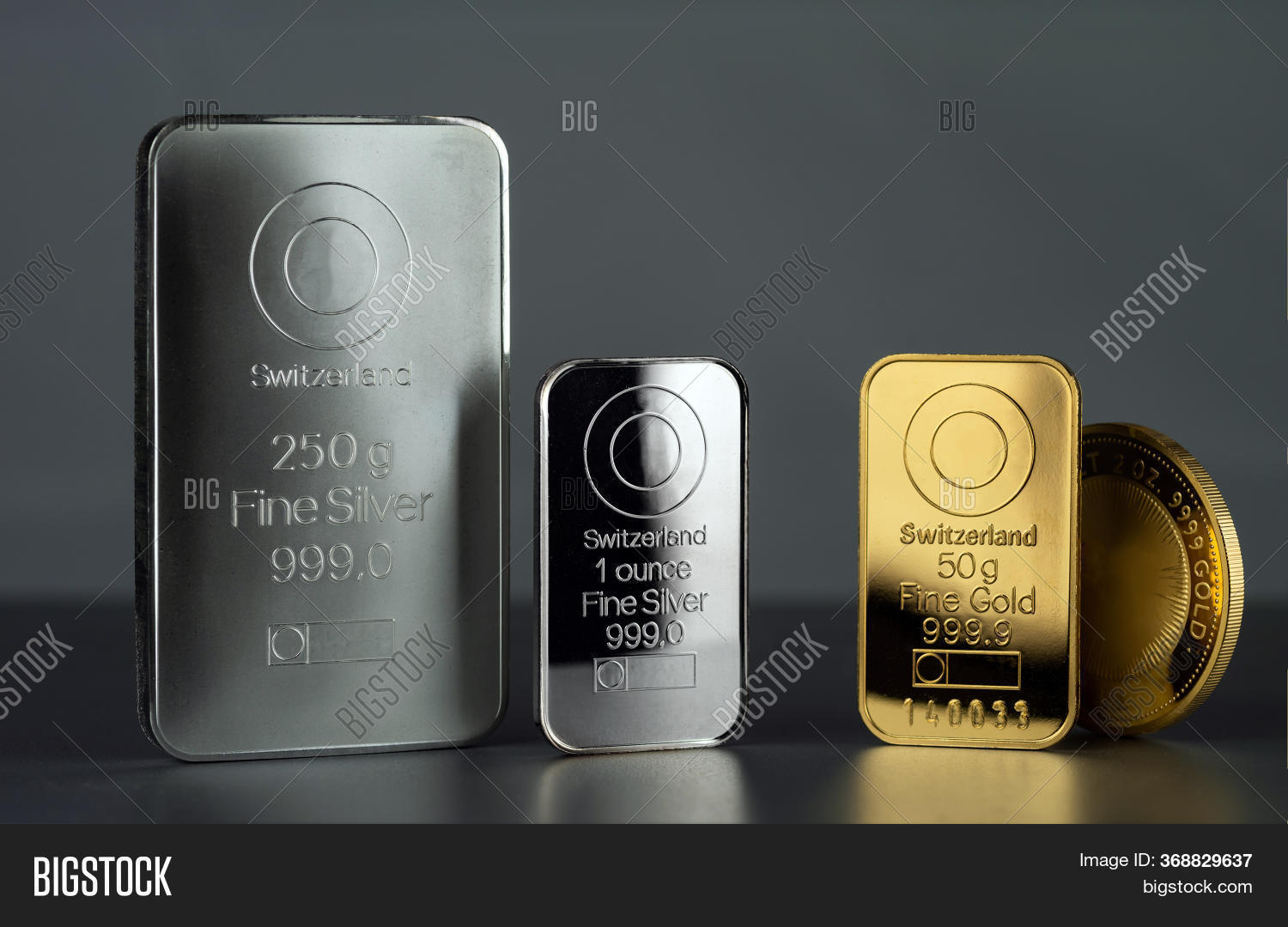 Silver Gold Bars Coin Image & Photo (Free Trial) | Bigstock