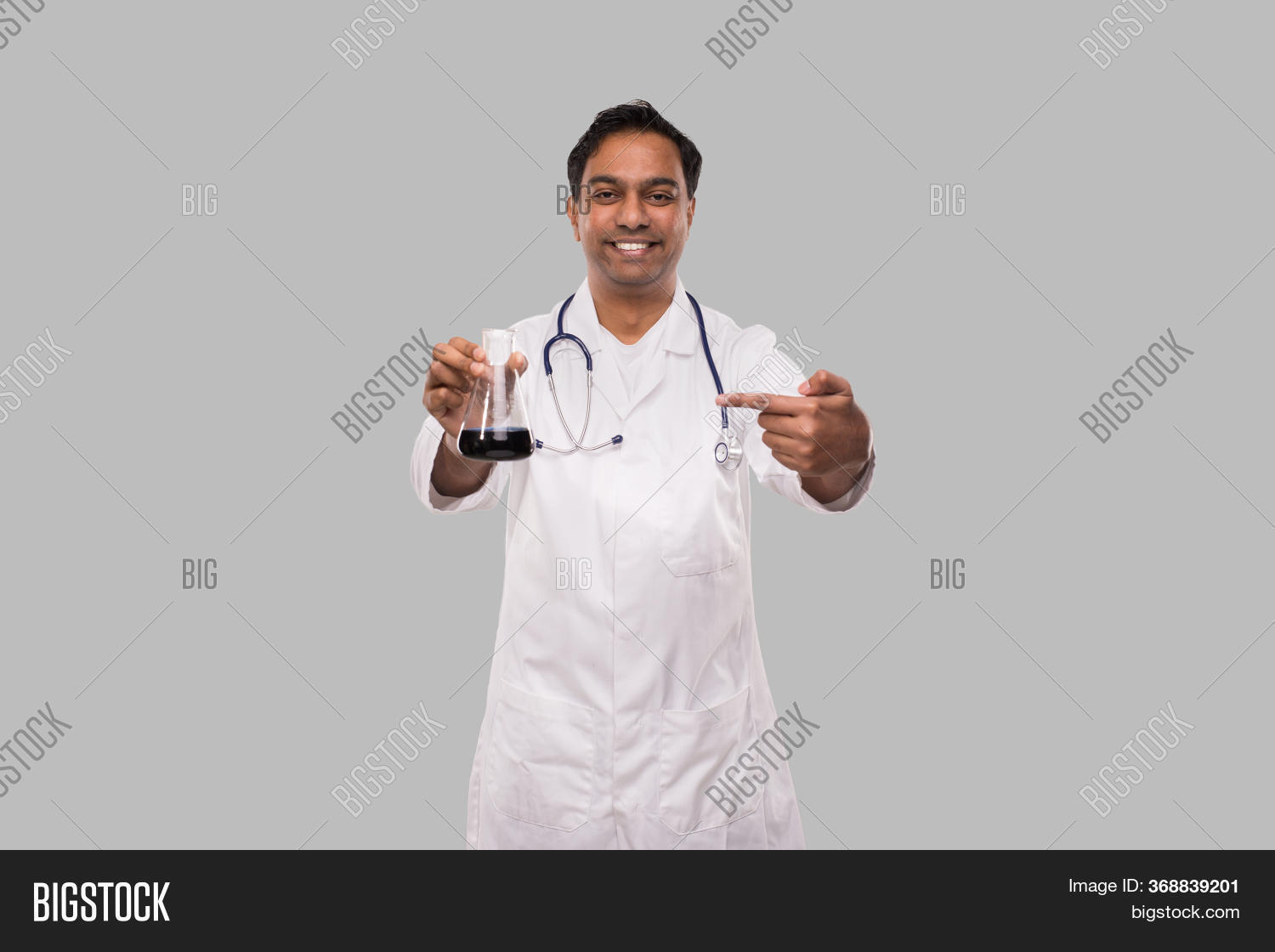 Male Doctor Pointing Image & Photo (Free Trial) | Bigstock