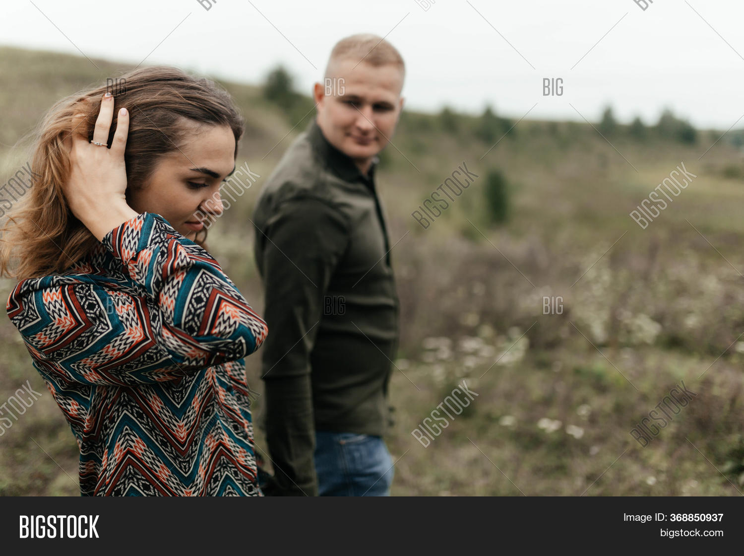 Young Woman Touching Image & Photo (Free Trial) | Bigstock