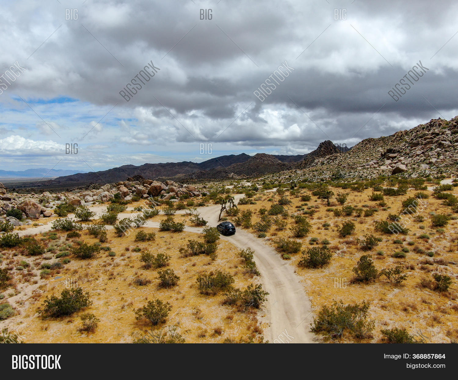 Aerial View 4x4 Car Image & Photo (Free Trial) | Bigstock