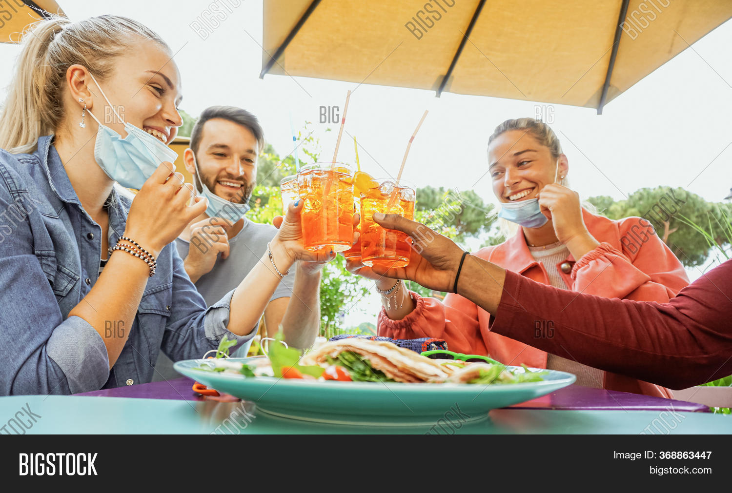 Friends Drinking Image & Photo (Free Trial) | Bigstock