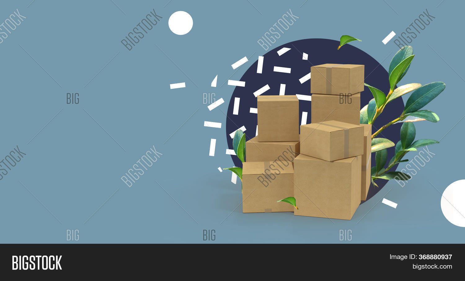 Stack Cardboard Boxes Image & Photo (Free Trial) | Bigstock