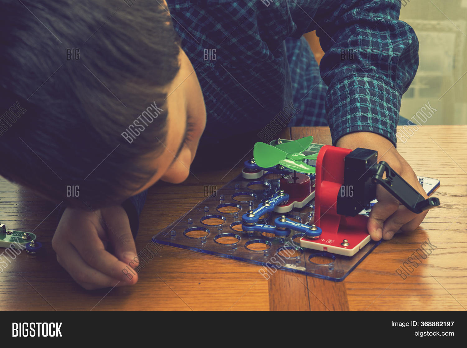 Boy Playing Electric Image & Photo (Free Trial) | Bigstock