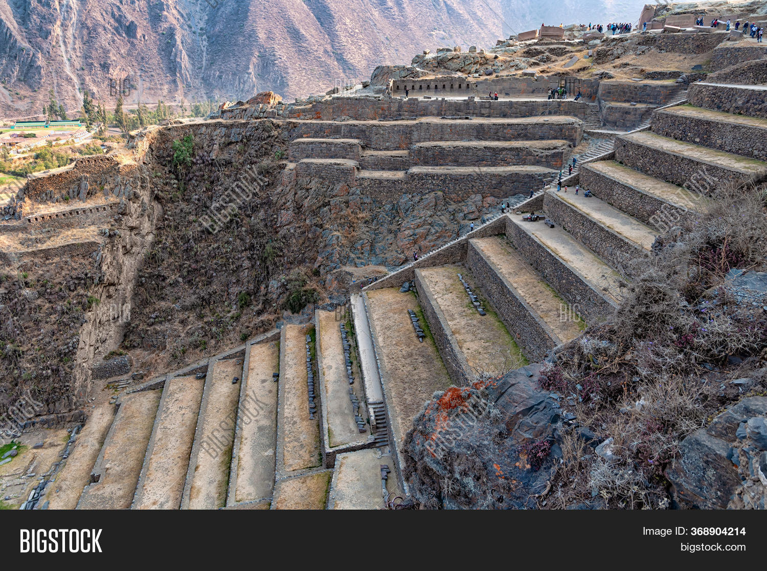 Inca Terraces Image & Photo (Free Trial) | Bigstock