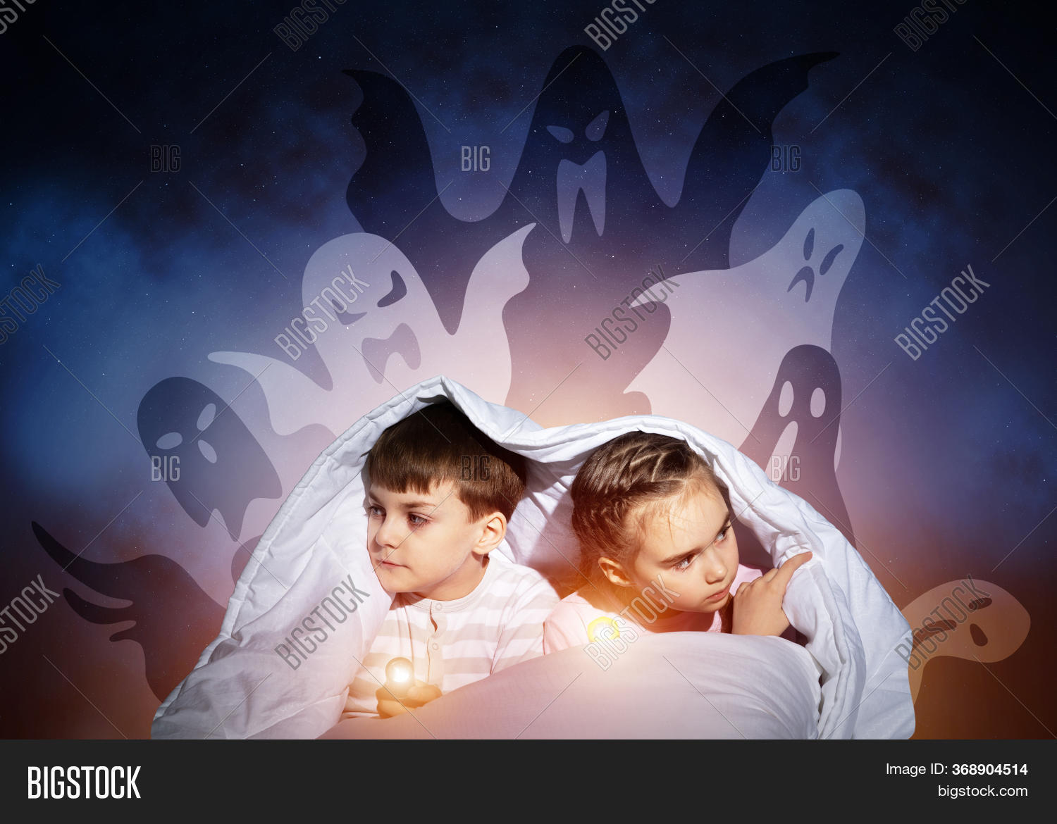 Scared Girl Boy Image & Photo (Free Trial) | Bigstock