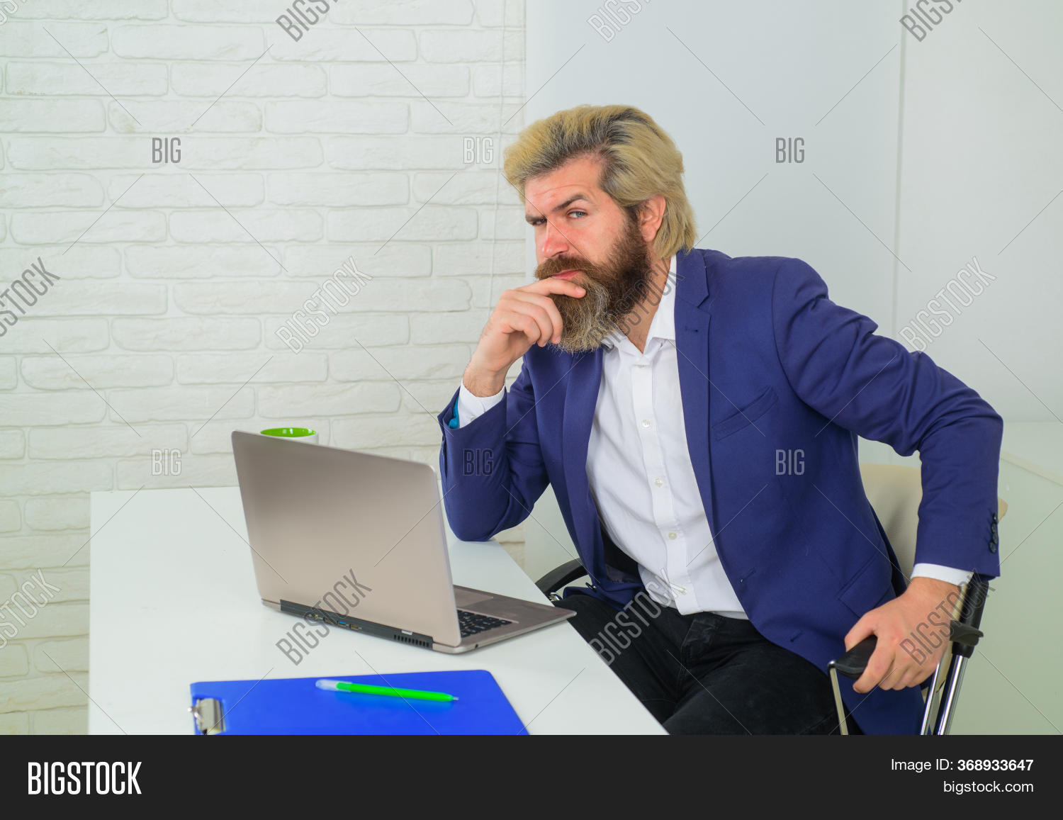 Serious Businessman Image & Photo (Free Trial) | Bigstock