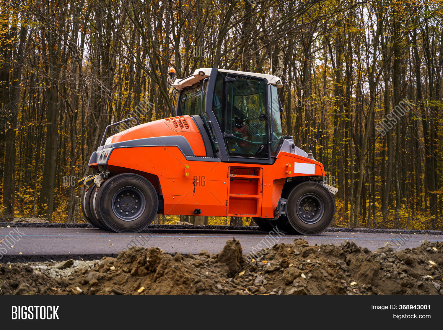 Road Roller Flattening Image & Photo (Free Trial) | Bigstock