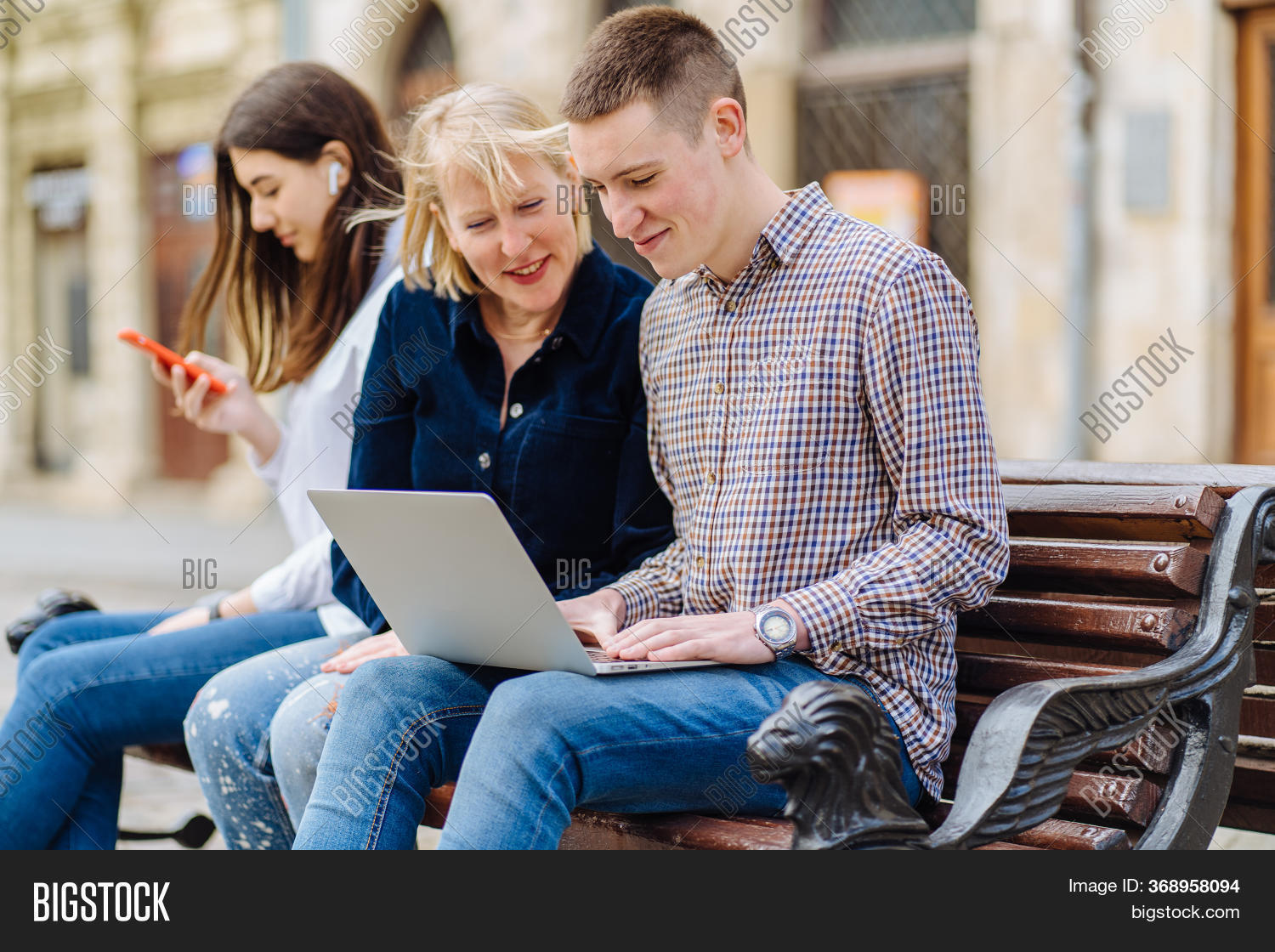 Relaxing Using Gadget Image & Photo (Free Trial) | Bigstock