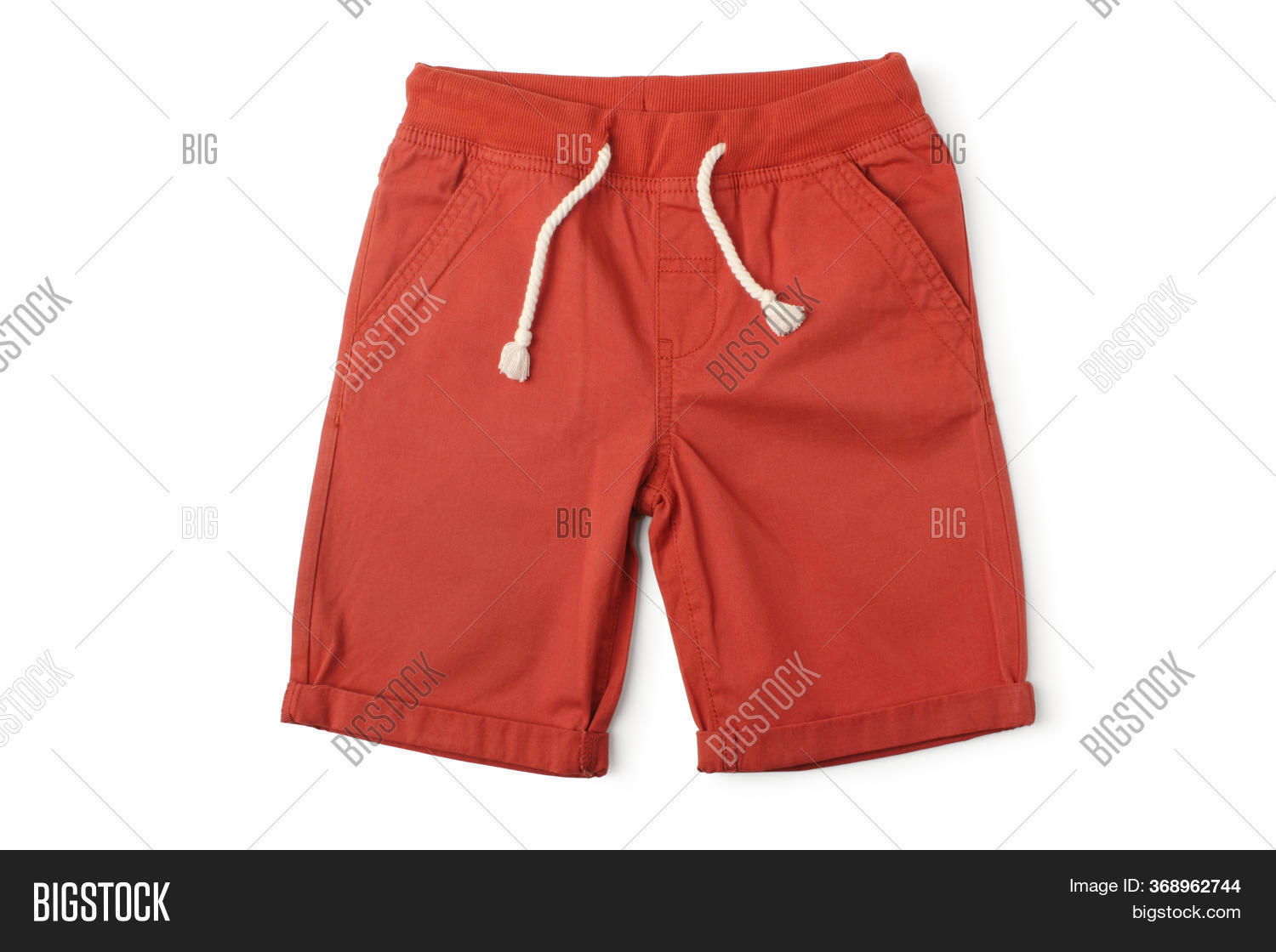 Red Shorts Isolated On Image & Photo (Free Trial) | Bigstock