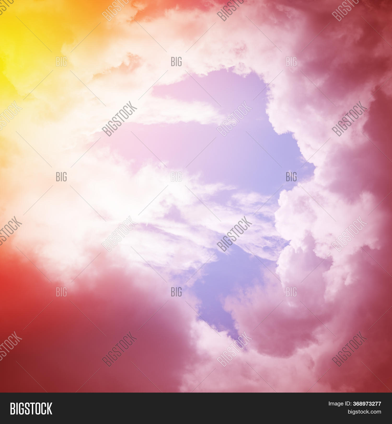 Multicolored Clouds Image & Photo (Free Trial) | Bigstock