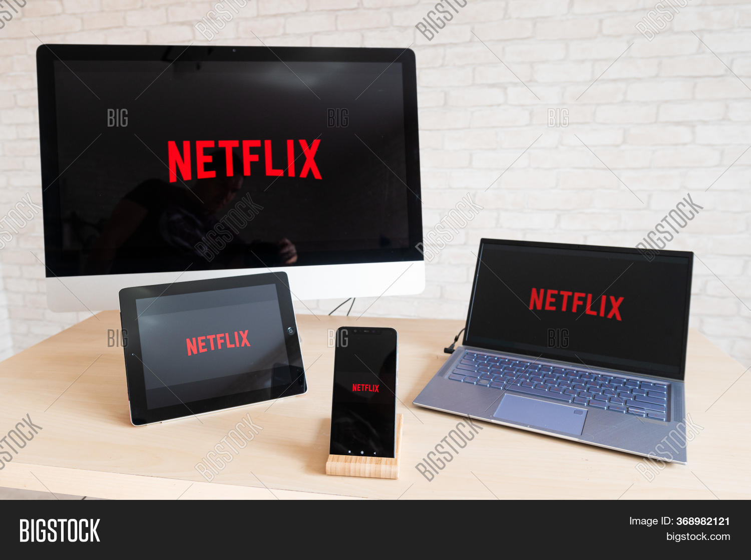 Netflix Logo On Image & Photo (Free Trial) | Bigstock