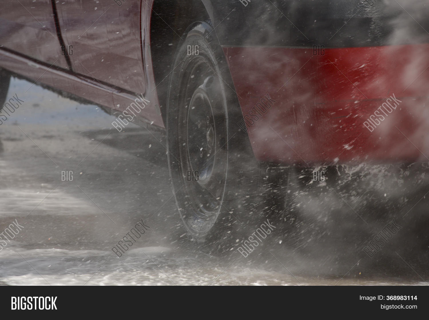 Red Car During Washing Image & Photo (Free Trial) | Bigstock