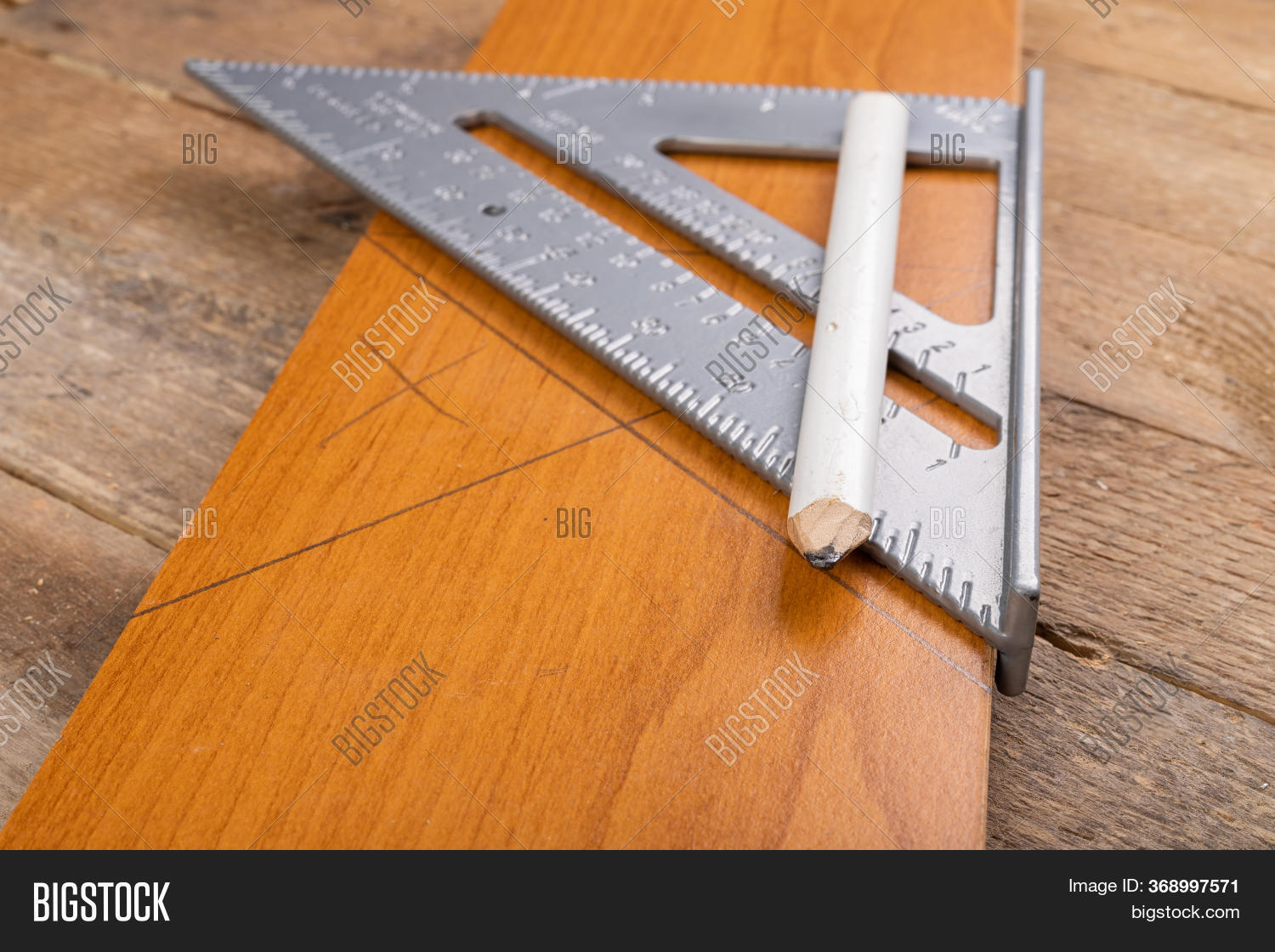 Drawing Line Carpentry Image & Photo (Free Trial) | Bigstock