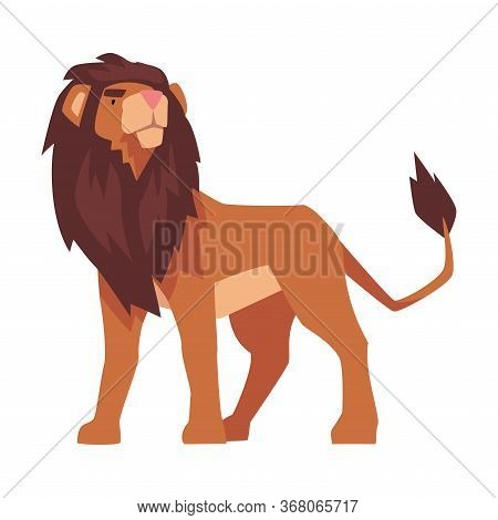 Proud Powerful Lion, Vector & Photo (Free Trial) | Bigstock