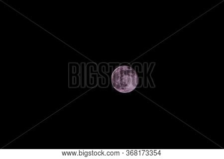 Magenta Moon Almost Image & Photo (Free Trial) | Bigstock