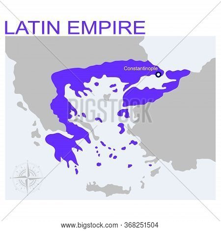 Vector Map Latin Vector & Photo (Free Trial) | Bigstock