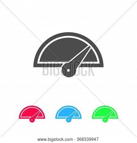 Speed Icon Flat. Vector & Photo (Free Trial) | Bigstock