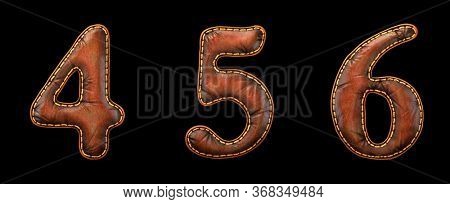 Set Numbers 4, 5, 6 Image & Photo (Free Trial) | Bigstock