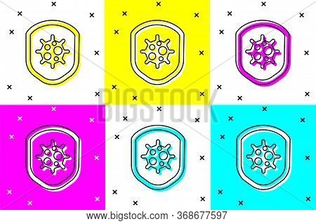Set Shield Protecting Vector & Photo (Free Trial) | Bigstock