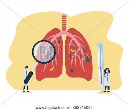 Pulmonology Vector Vector & Photo (Free Trial) | Bigstock