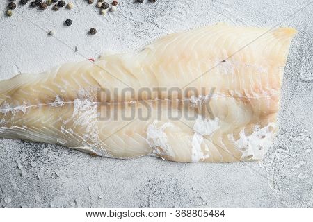 Cod Fillets On Grey Image & Photo (Free Trial) | Bigstock