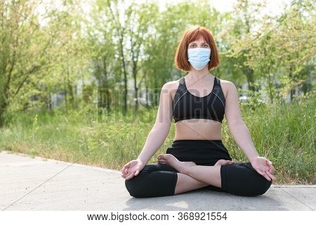 Girl Lotus Position Image & Photo (Free Trial) | Bigstock