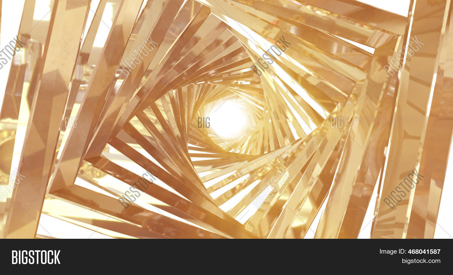 Spinning Golden Metal Image & Photo (Free Trial) | Bigstock