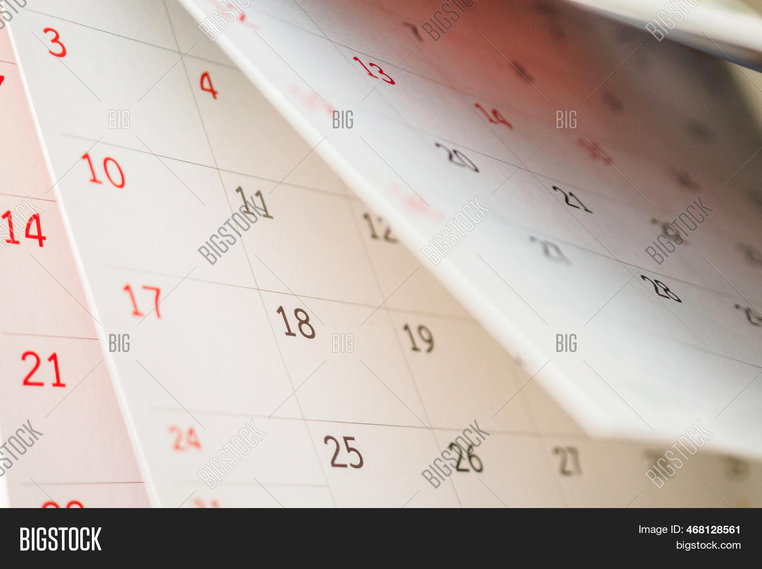 Calendar Page Flipping Image & Photo (Free Trial) | Bigstock