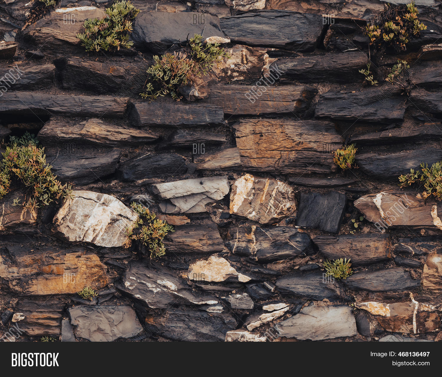 Ancient Rock Wall Image & Photo (Free Trial) | Bigstock