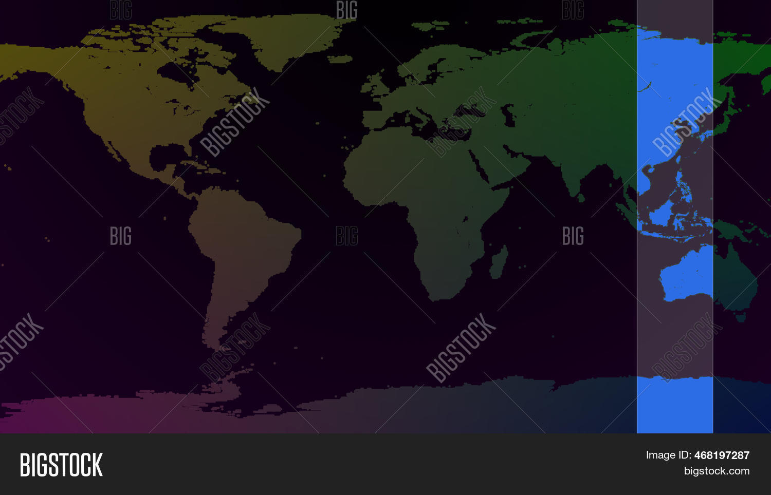 World Map Grid Line. Image & Photo (Free Trial) | Bigstock