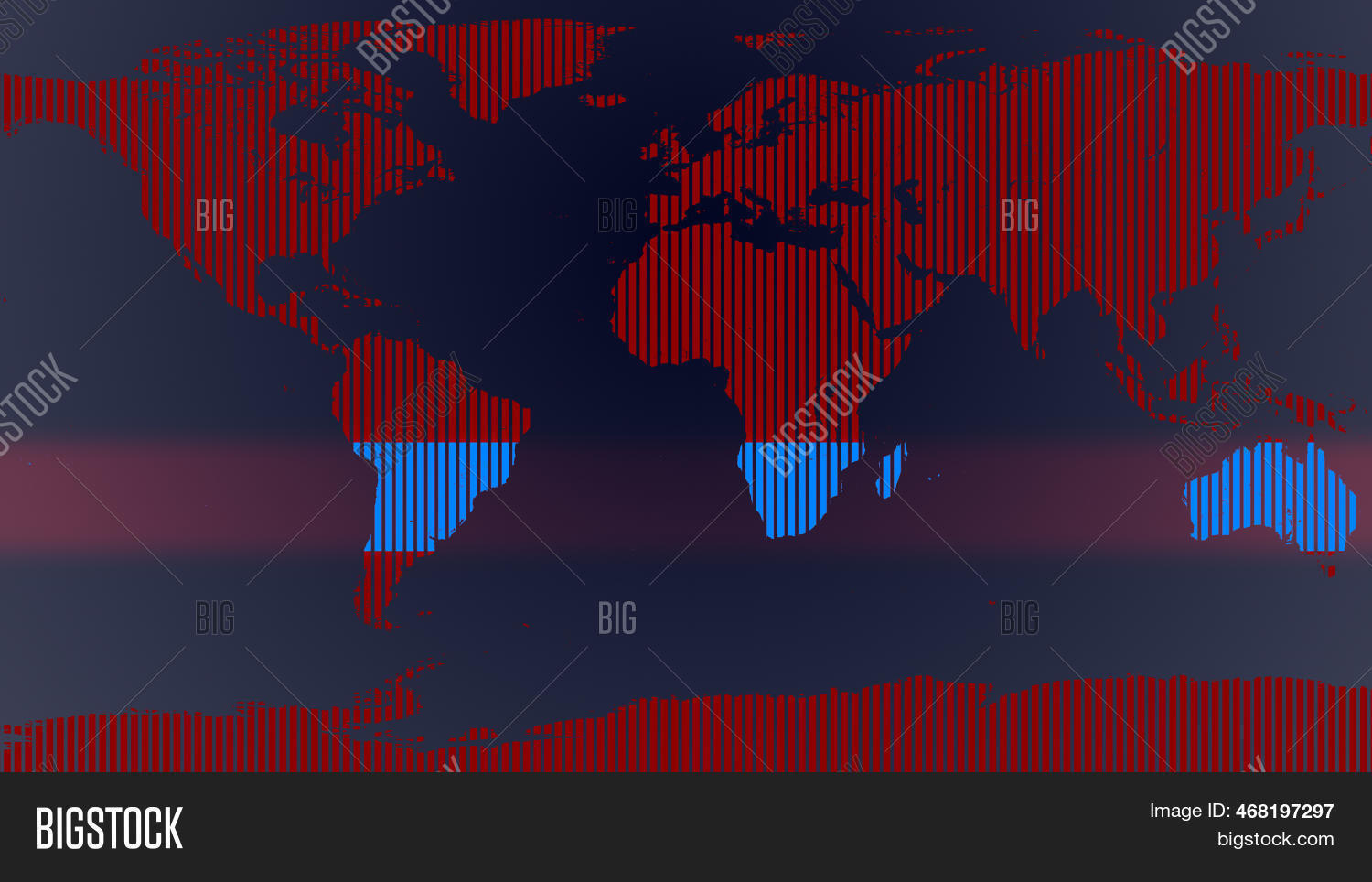 World Map Grid Line. Image & Photo (Free Trial) | Bigstock