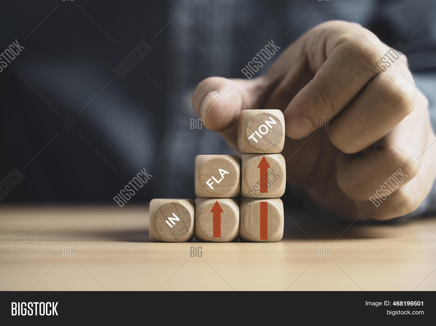 Inflation Wording Image & Photo (Free Trial) | Bigstock