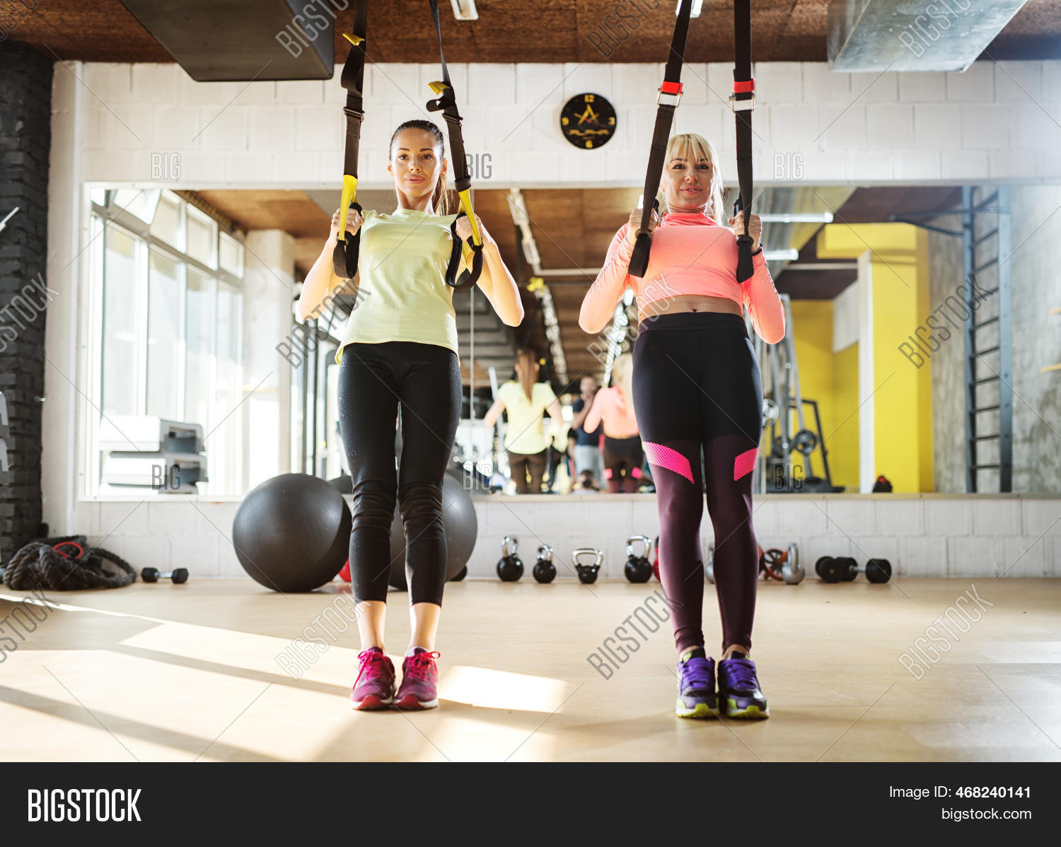 Two Young Fit Girls Image & Photo (Free Trial) | Bigstock
