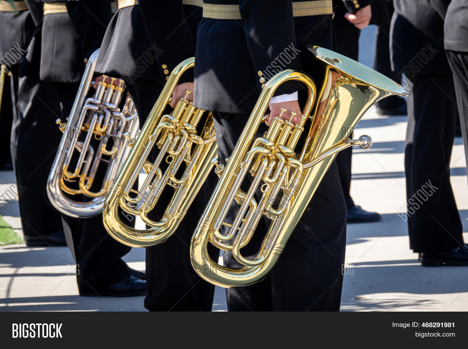 Naval Orchestra Tubas Image & Photo (Free Trial) | Bigstock
