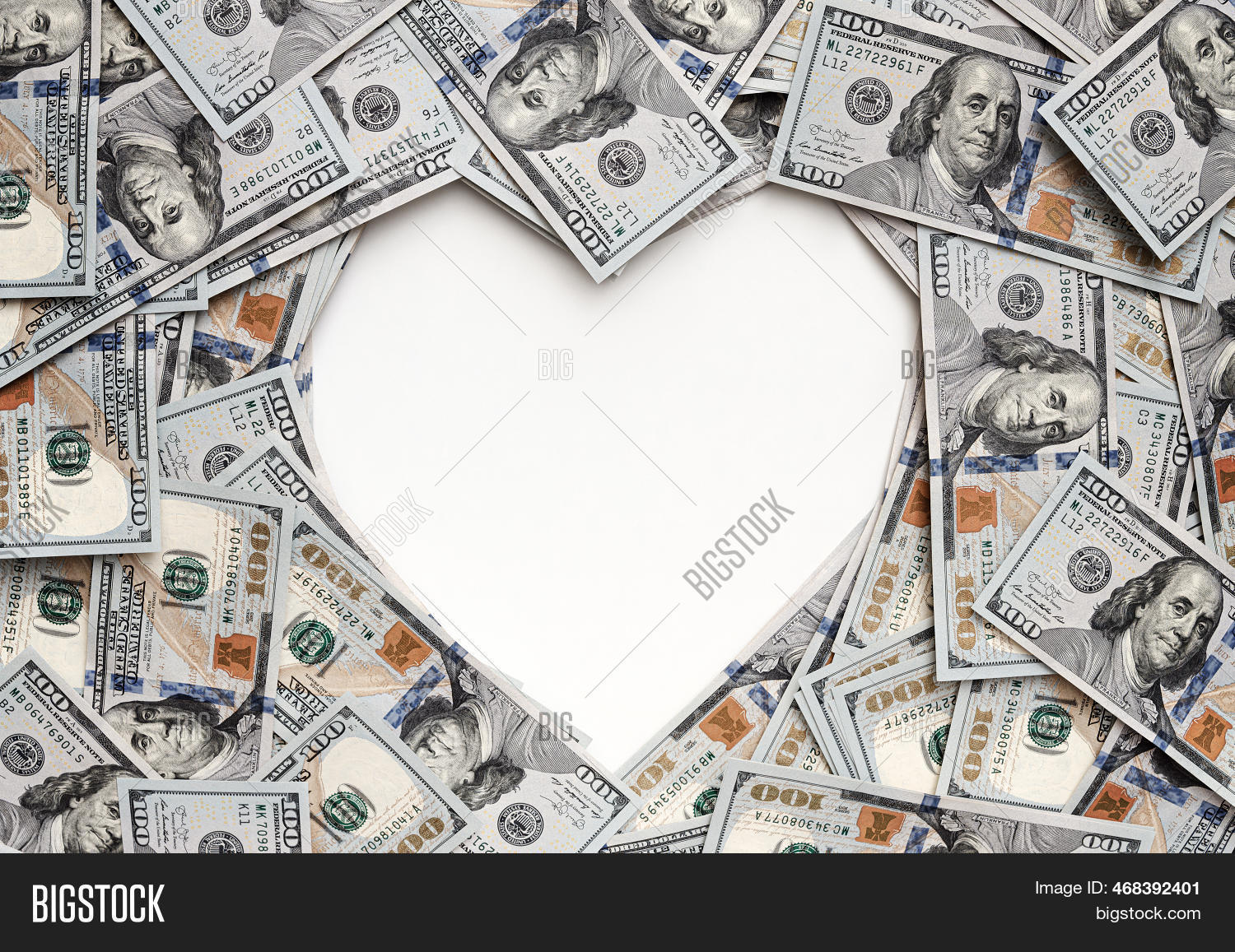 Dollar Bills Shape Image & Photo (Free Trial) | Bigstock