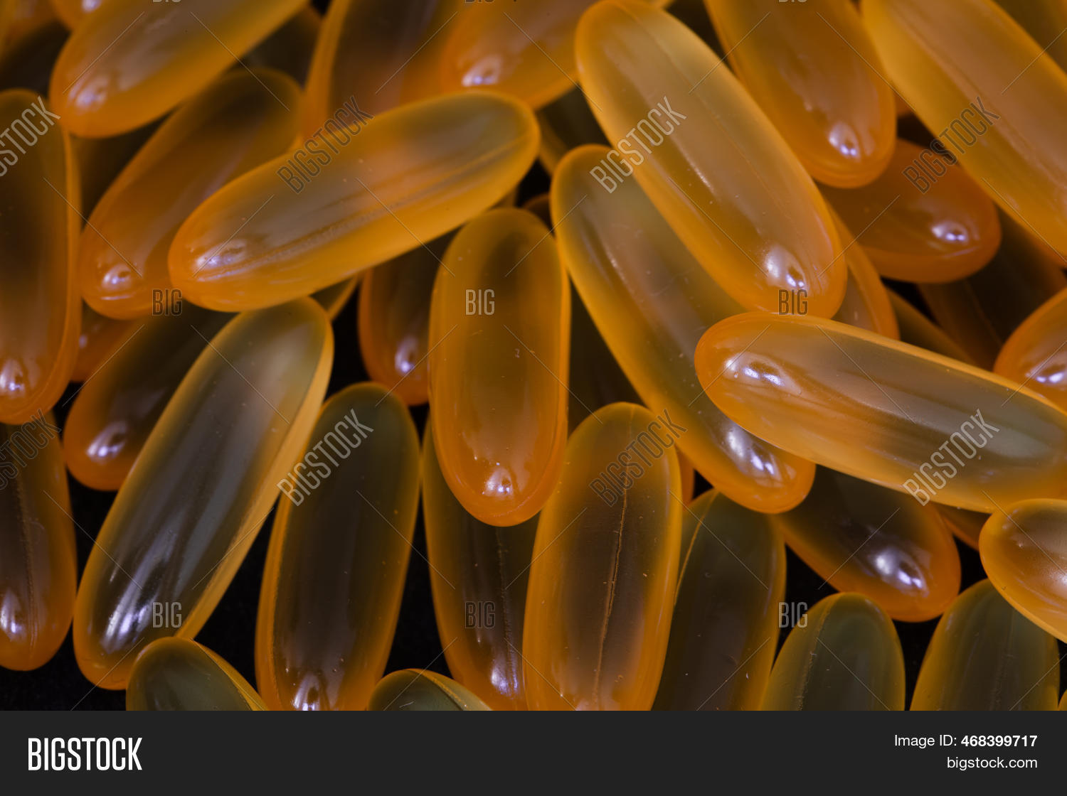 Pile Omega 3 Vitamin D Image & Photo (Free Trial) | Bigstock