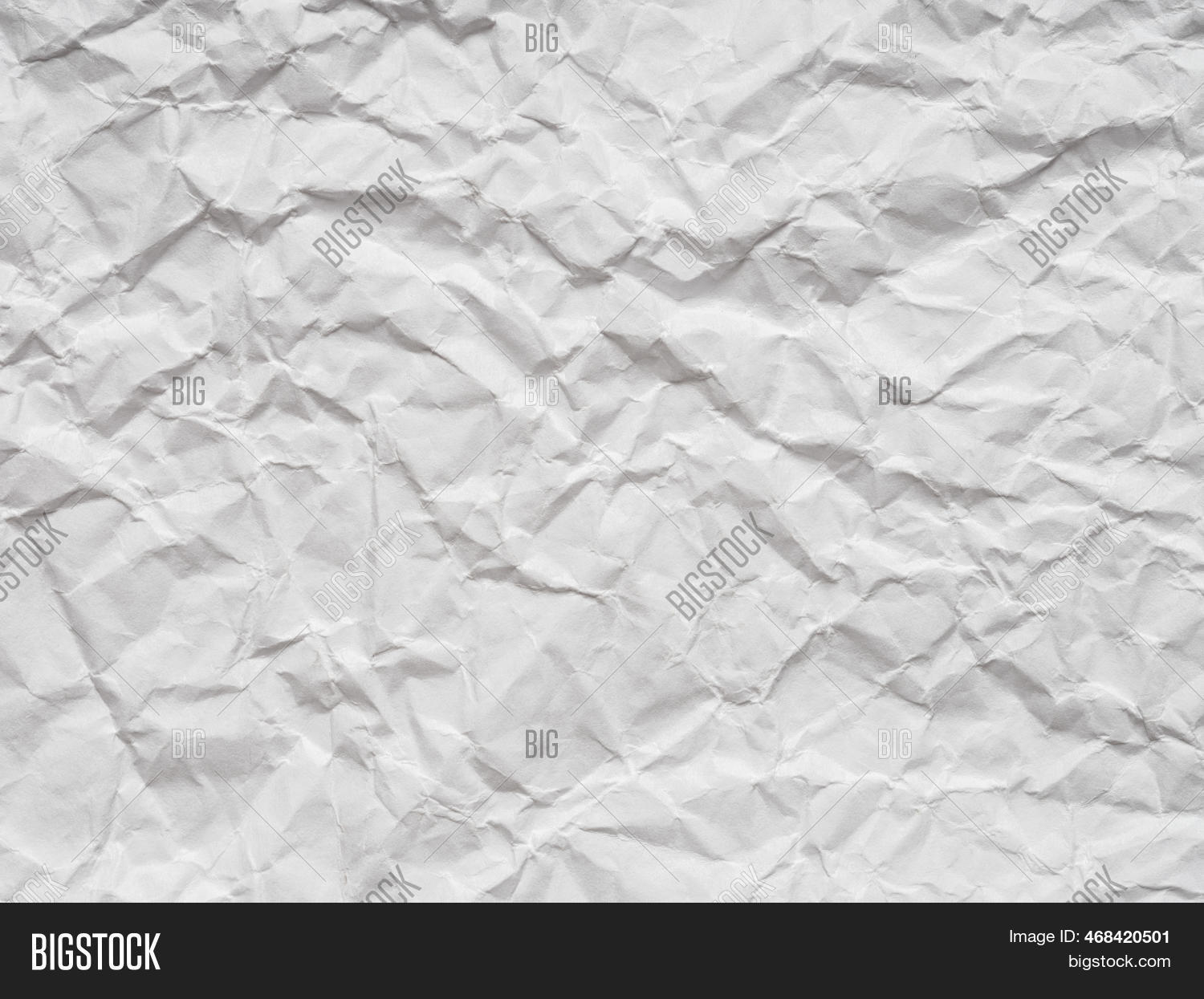 White Crumpled Paper Image & Photo (Free Trial) | Bigstock