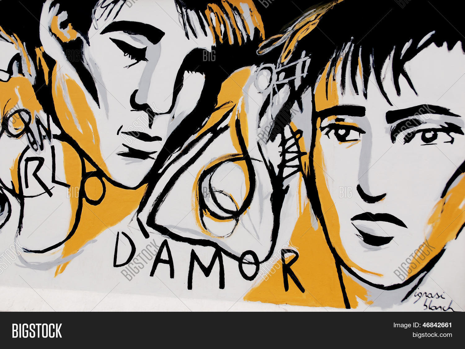 Mural Parlo D' Amor By Image & Photo (Free Trial) | Bigstock