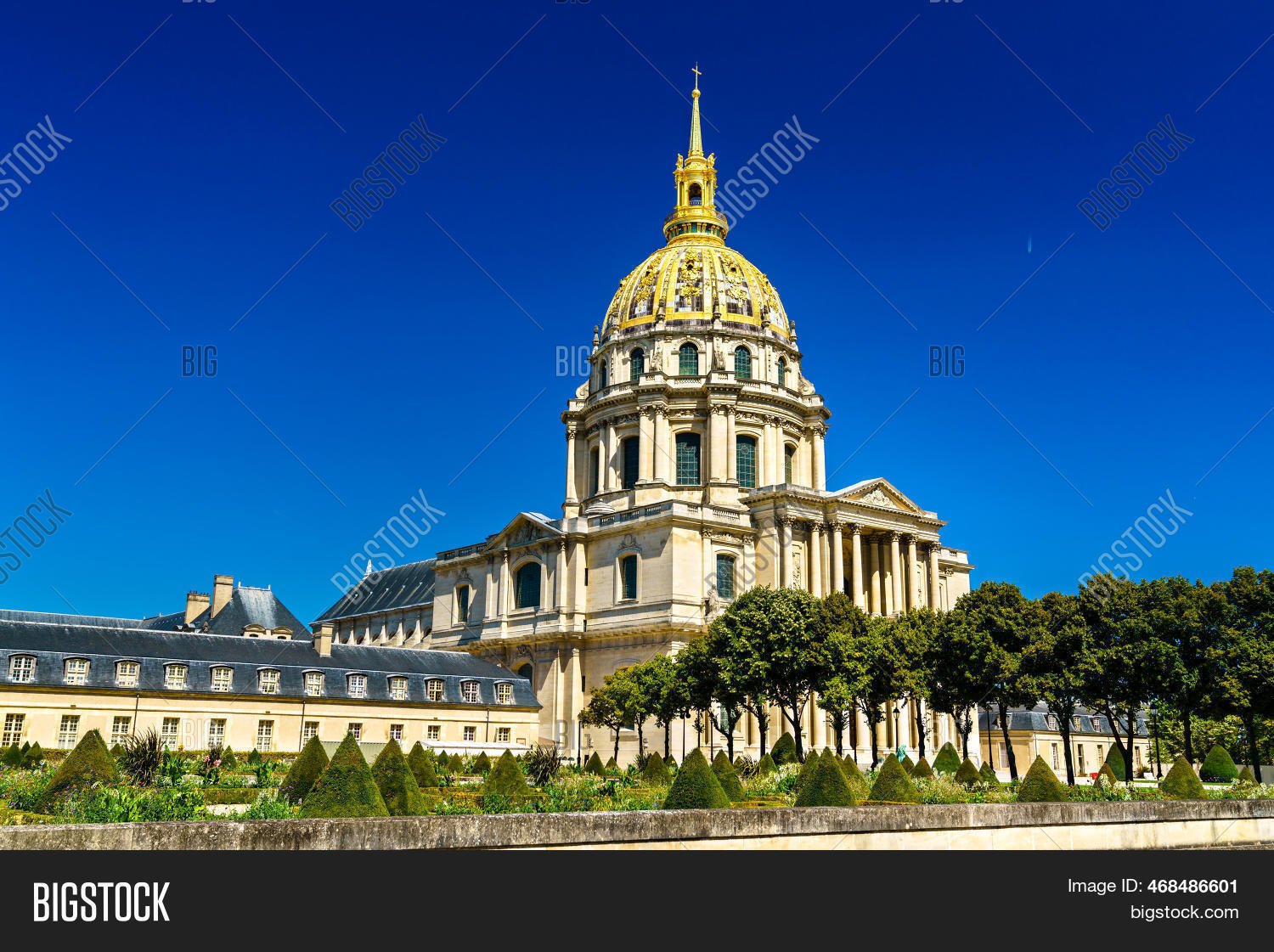 Dome Church Invalides Image & Photo (Free Trial) | Bigstock