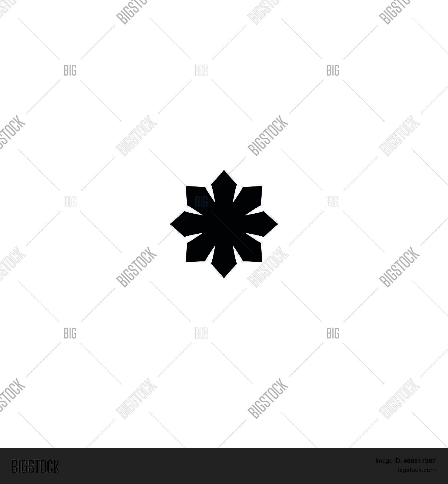 Eight Pointed Star Vector & Photo (Free Trial) | Bigstock