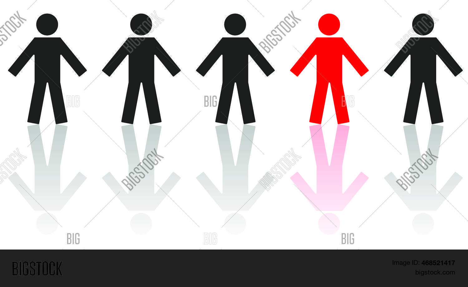 Individuality Concept Vector & Photo (Free Trial) | Bigstock